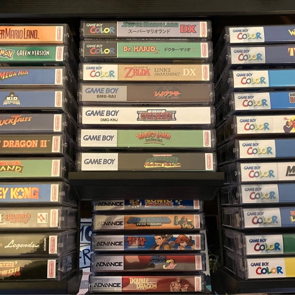 Artwork Only** J-card for Cassette Case - Gb/gba/gbc/ds/3ds/sw/ngpc - Etsy