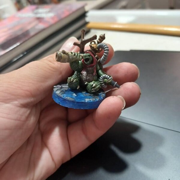 Tortle Vagabond Miniature Drunk Turtle Mini Dungeons and Dragons RPG ...
