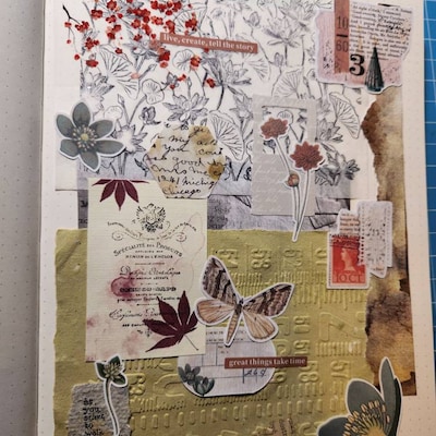 2 Sizes Handmade Paper Journal Deckled Edge Journaling Junk Journal Art ...