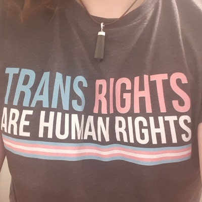 Trans Rights Shirt, Trans Rights Are Human Rights, Trans Pride, LGBT ...