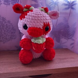Crochet Cow, Peach Cow Plushie, Cow Plushie, Crochet Cow Plush - Etsy