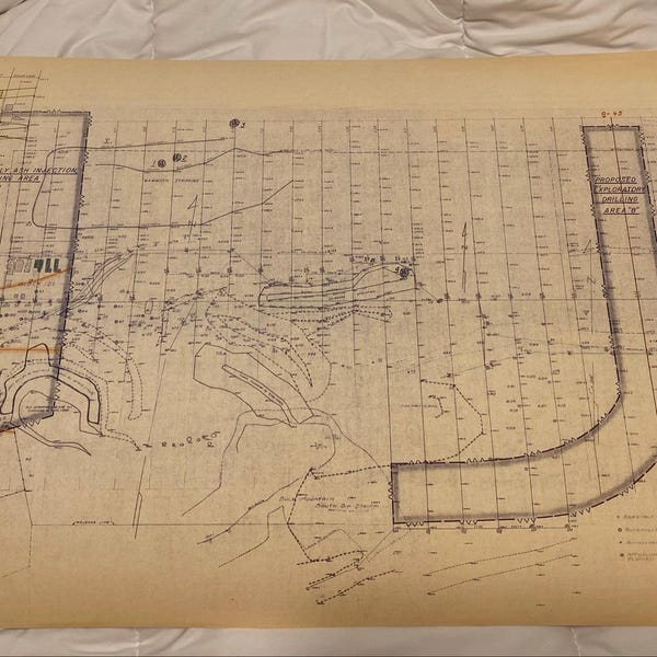 1915 Map of Scranton PA Coal Mines - Etsy