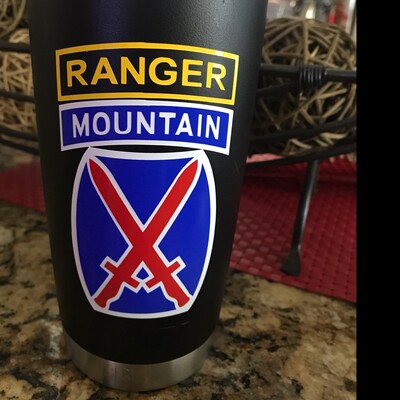 US Army 10th Mountain Division Patch Vector Files, Dxf Eps Svg Ai Crv ...