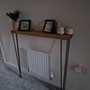 Rustic Radiator Shelf Console Table - Etsy UK