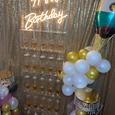 Pretzel Wall With Stand Holds 32 Pretzel Wall Wedding Pretzel Wall ...