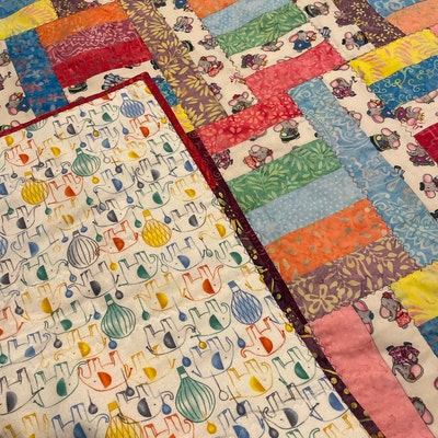 Java Batiks Rainbow Green Blue Yellow Orange Pink Purple Batik - Etsy