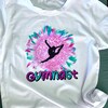 Gymnast Png / Gymnastics / Pink / Purple / Blue / Sparkle / Commercial ...