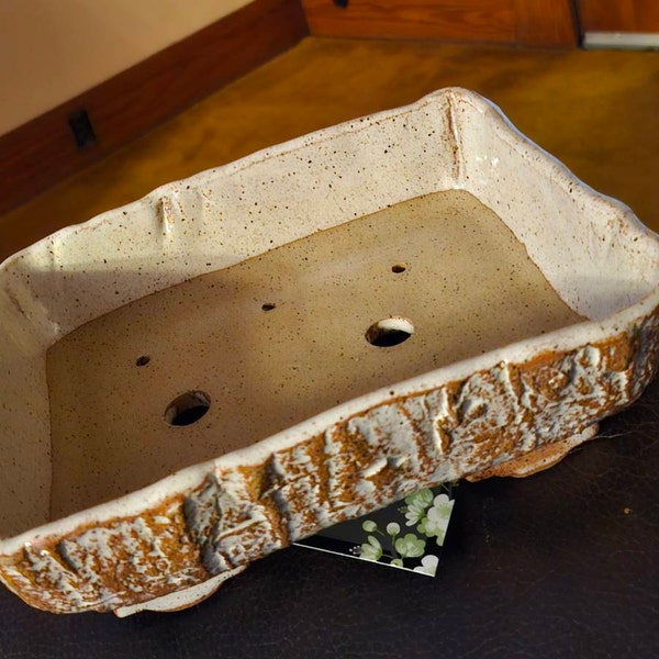 Handmade Bonsai Pot, Ceramic Bonsai Dish, Garden, Gardening, Nature ...