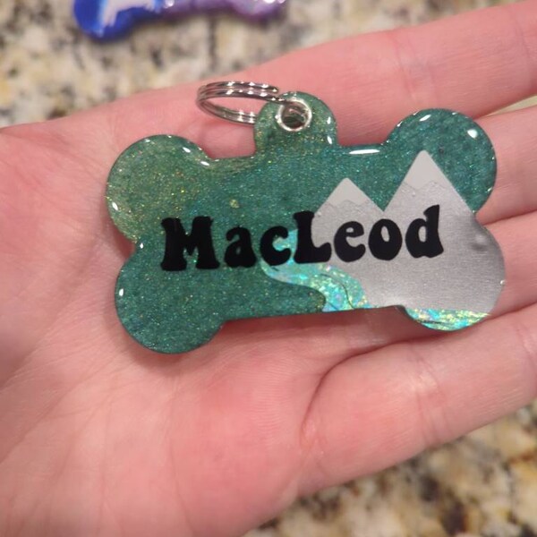 Design Your OWN Custom Pet Tag, Personalized, Custom Dog Tag, Resin Dog ...
