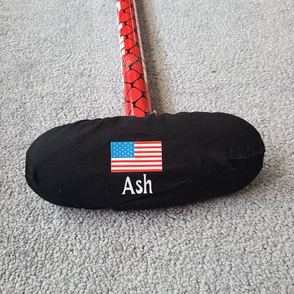 Cotton Curling Broom Covers ~ Personalization & Curling Stones ~ Made ...