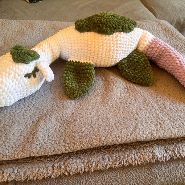 Seaflower Plesiosaurs Crochet Patterns Bundle | Minty Bloom Plesiosaur ...