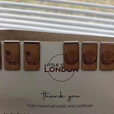 Musical Bookmarks Music Note Bookmarks Great Gift Treble Clef Bass Clef ...