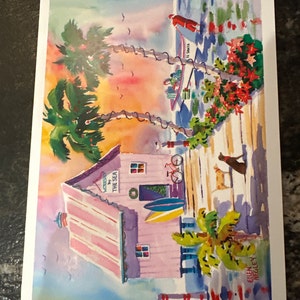 Jupiter Florida Print, Tropical Art, Guanabanas, Key West Art, Florida ...