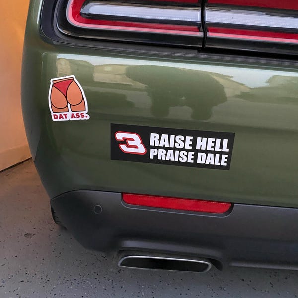 Raise Hell Praise Dale / 3 Dale Earnhardt Number Sticker - Etsy