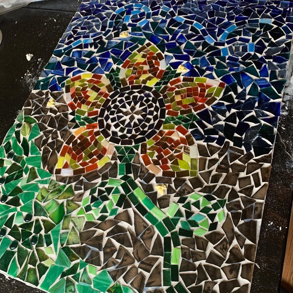 Green Ceramic Snake for Mosaic Garden Art, Stepping Stone or Patio Wall ...