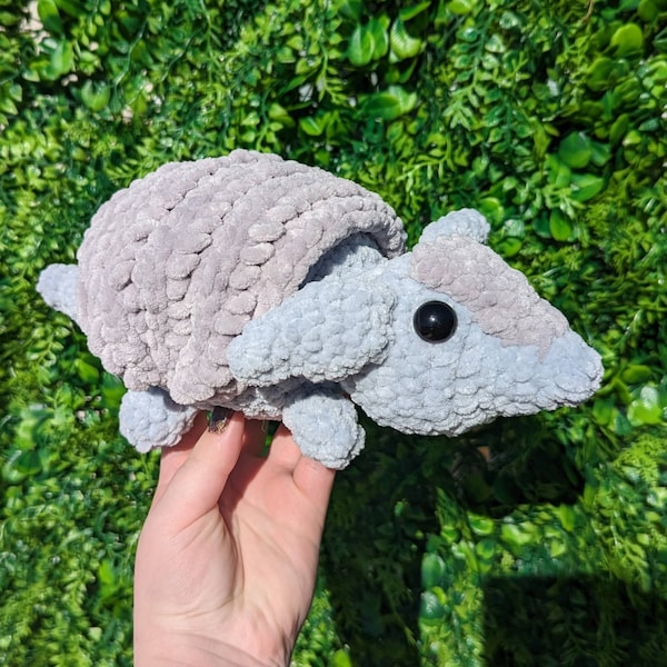 Arnold the Armadillo PDF Crochet Pattern - Etsy