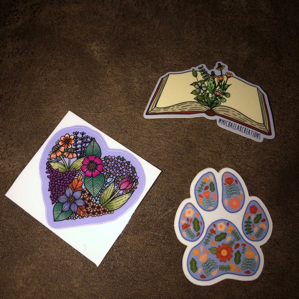 Book Sticker | Stickers for Hydroflask | Laptop Stickers | Water Bottle ...