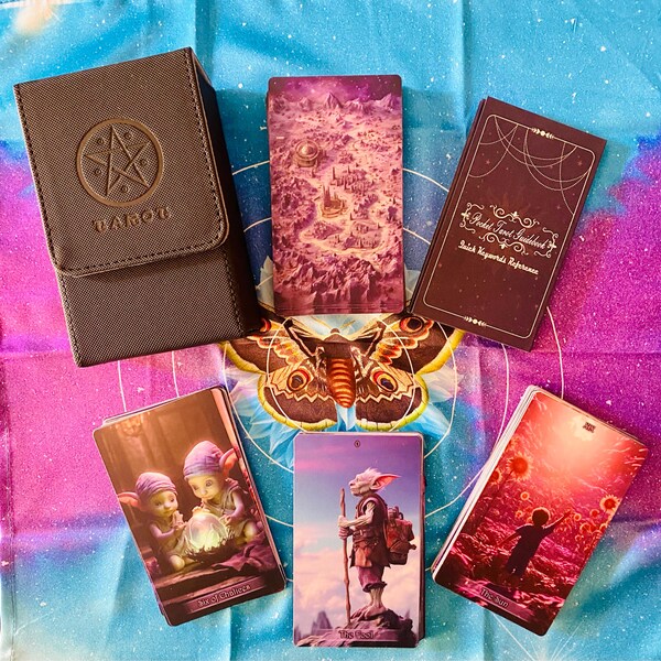 The Desert Night Tarot: Where Stars Whisper to the Soul 78 Tarot Cards ...