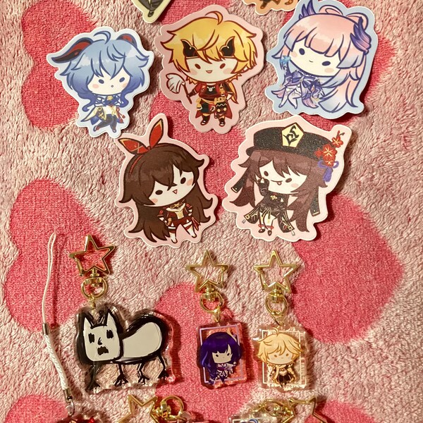 Identity V IDV Long Cat Charms / Stickers - Etsy