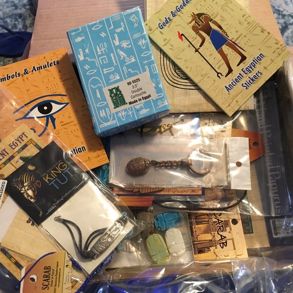 Ancient Egyptian Adventure Activity Kit Egyptian Gift Set Home School ...