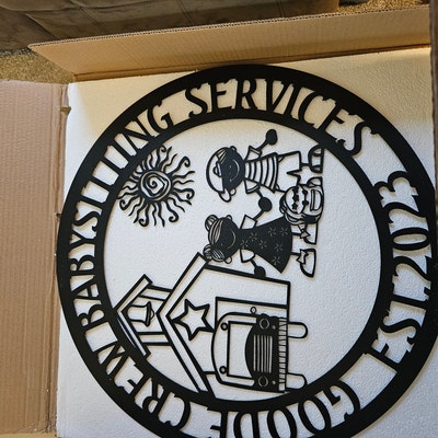 Personalized Kindergarten Sign, Creche Sign, Preschool Sign, Nursery ...