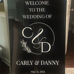 Multi Color Welcome Sign and Seating Chart, 5mm WPC Wood Unique Beach ...