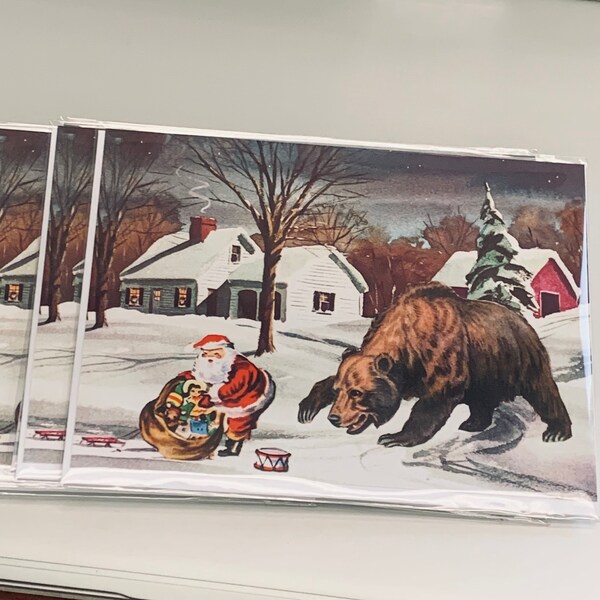 Swamp Santa - Seasonal Box Set of Dinosaur Christmas Cards From Unusual ...