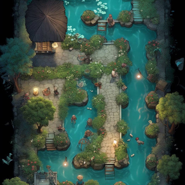 500+ Christmas/holiday Battle Maps, Dnd, Pathfinder, D&D, Battlemap, Dungeons and Dragons ...