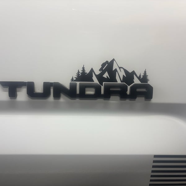Mountain Decals for 2014-2024 Tundra Door Badge - Etsy