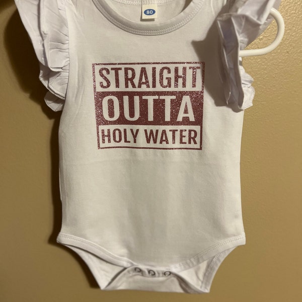 Straight Outta Holy Water Svg, Straight Outta Holy Water Cricut Cut ...