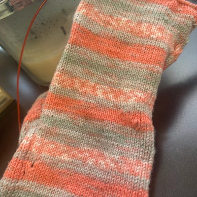 Vanilla Socks on Magic Loop PDF Pattern by Crazy Sock Lady Designs - Etsy