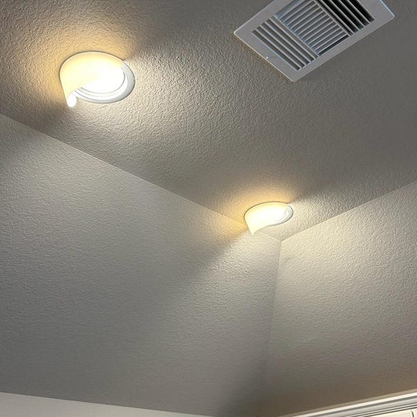 Full Dome - Recessed Lighting 3 Piece Deflector - Etsy