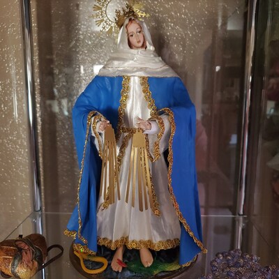 Virgin Mary Statue of Our Mystical Rose 14 Figure Catholic Christian ...
