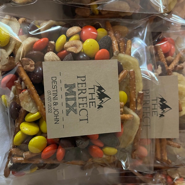 The Perfect Mix Bags, Trail Mix Labels, Trail Mix Bags, Trail Mix ...
