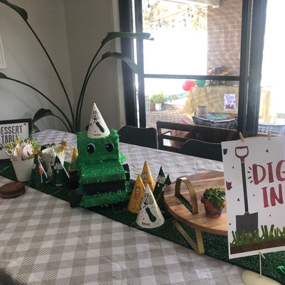 Riding Lawnmower Birthday Signs Tractor Birthday Signs Lawnmower Signs ...