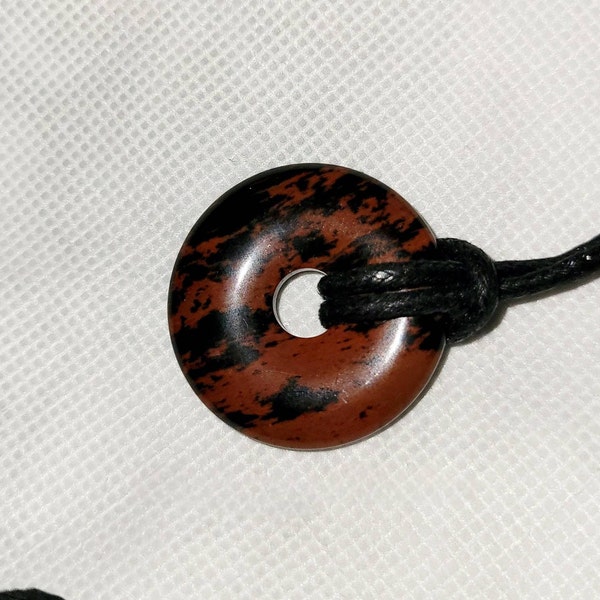 Chakra-pendant Silver Plated-black Cord Aura Cleansing protection ...