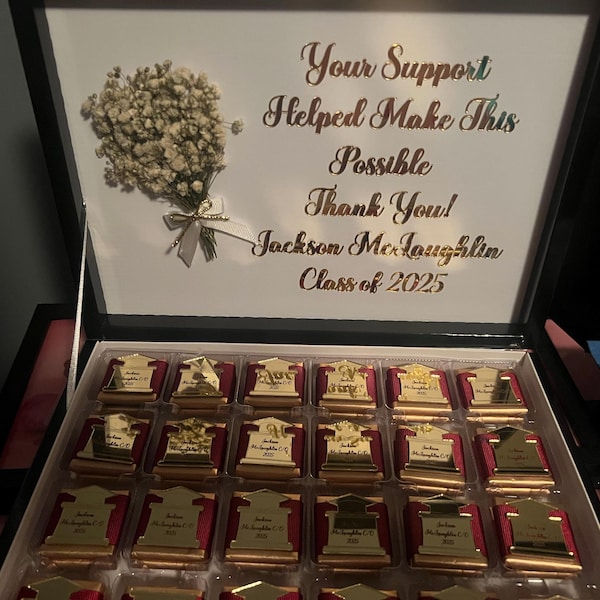 Chocolate for Graduation, Graduation Gift, Favor for Graduation ...