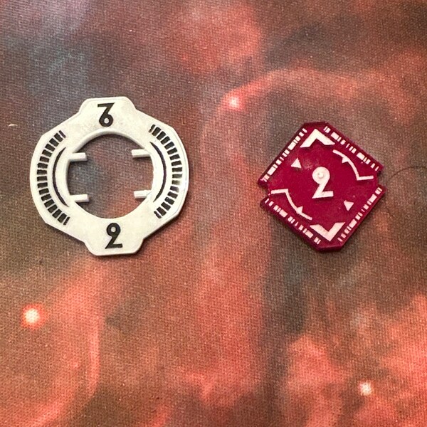 Acrylic Tokens Set - X-wing Arc Lock System - Etsy
