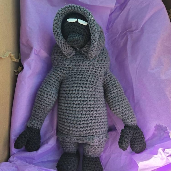 Handcrafted Inside Out Inspired Amigurumi Doll - Anger | Unique Crochet ...