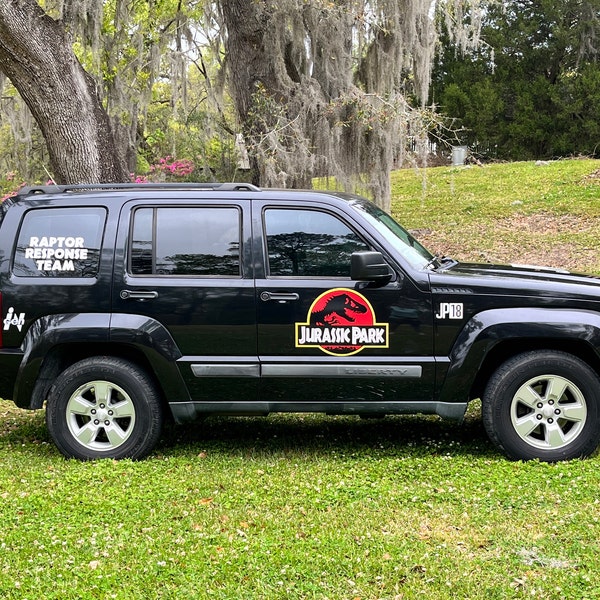 Ingen Jurassic Decal Window Stickers - Etsy