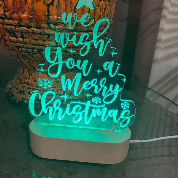 3D Lamp File | 3D Laser Christmas | 3D Laser Cut Files, 3D Lamp Files, 3D Lamp Svg | 3D Led Lamp ...
