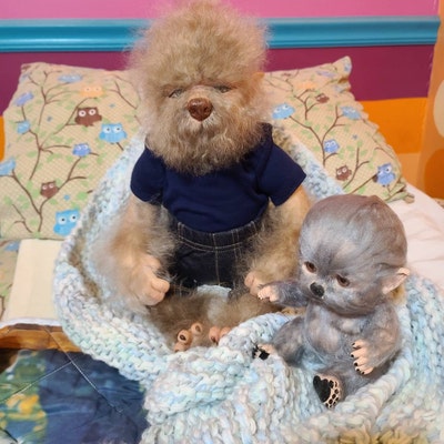 Lucian Kane Hybrid Werepup, Simon Laurens, Werewolf Puppy, Fantasy ...