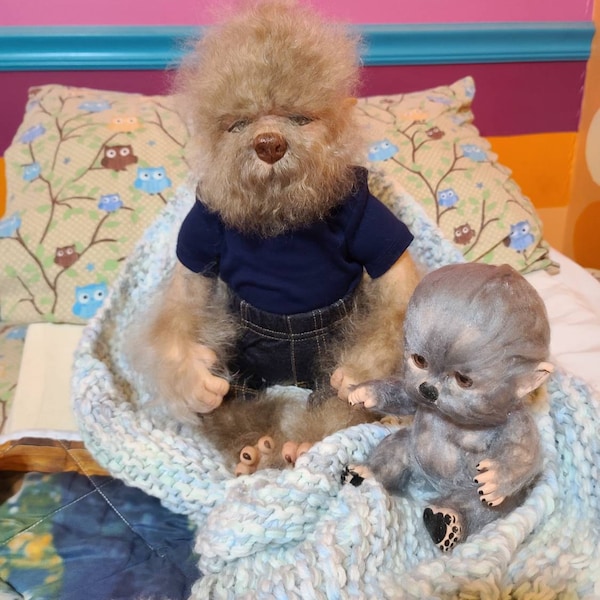 Lucian Kane Hybrid Werepup, Simon Laurens, Werewolf Puppy, Fantasy ...