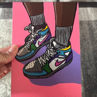 Lisa Simpson Loser 5x7 Acrylic Painting - Etsy