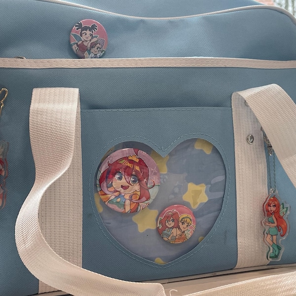 Winx Club Acrylic Charms / Keychains ~ Pixel Art / 3.5''/9cm - Etsy