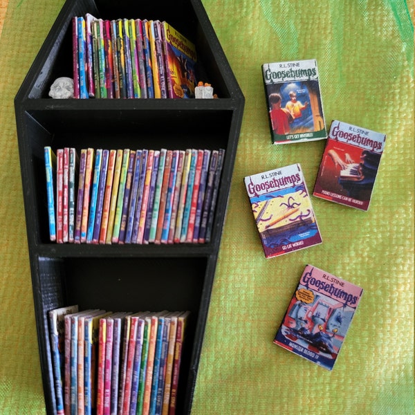 Miniature Goosebumps Collection Complete Original 62 Books With Coffin ...