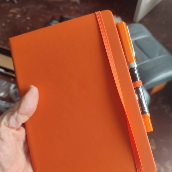 A5 Write Notebook – Plain Paper Hardback Notebook Journal for Home ...