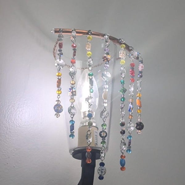 Custom Made Light Catcher, Hippie Room Decor Aesthetic, Crystal ...
