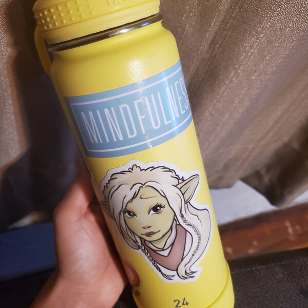 Mindfulness Vinyl Sticker - Decal for Mental Health, Self Care ...