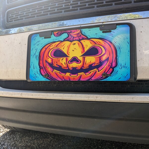 Whale License Plate, Whale,colorful Whale License Plate,animal License ...